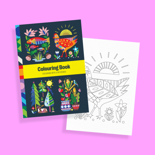 Colouring-In Book - Better World Gifts - Baptist World Aid Australia