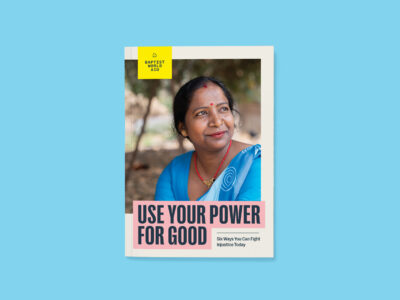 Six Ways To Fight Injustice Guide - Baptist World Aid Australia